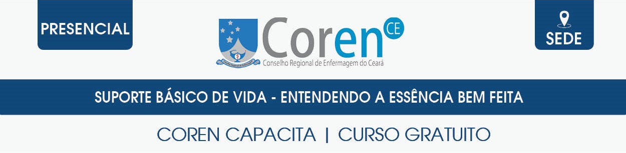 COREN CAPACITA: Suporte Básico de Vida - Entendendo a essência bem feita - Conselho Regional de ...